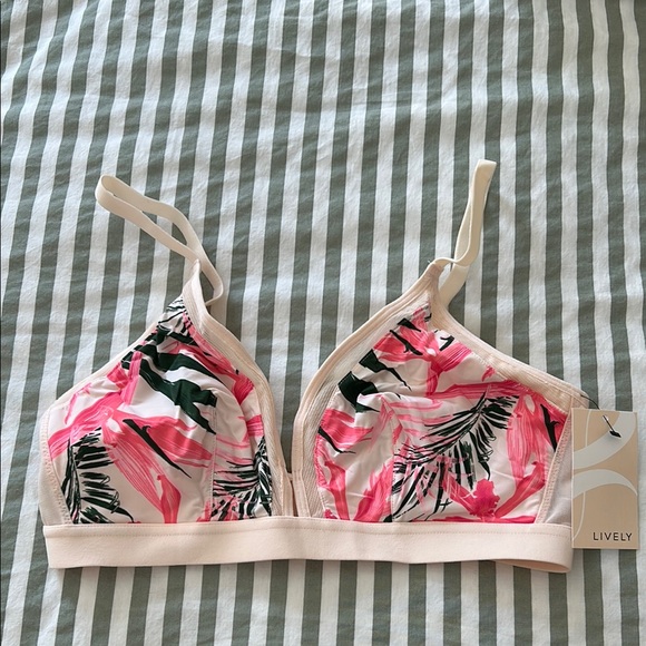 Lively | Intimates & Sleepwear | Lively Pink And Green Floral Womens ...